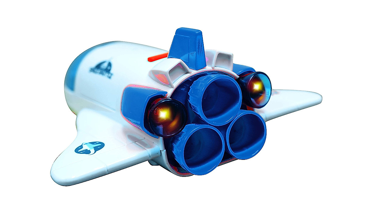 Astro Venture Space Shuttle Toy - Plastic Spaceship for Kids with ...
