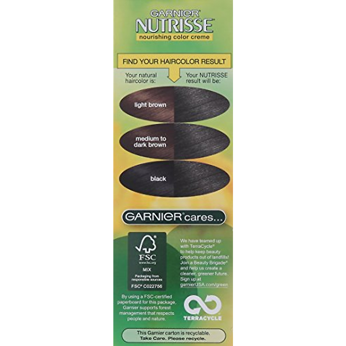 Garnier Nutrisse Nourishing Color Creme, 31 Darkest Ash Brown
