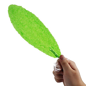 Dulces Pigui Slaps Green Apple Flavor Paletas Mexican Candy (10 Lollipops)