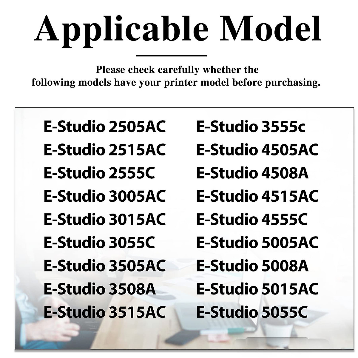 TB-FC505 TBFC505 Compatible High Yield Waste Toner Container Replacement for Toshiba e-Studio 2505AC 2555C 3508A 3515AC 4555C 4508A 3015AC 3555c 3505AC 2515AC 3055C 3005AC 4505AC Printers (1-Pack)