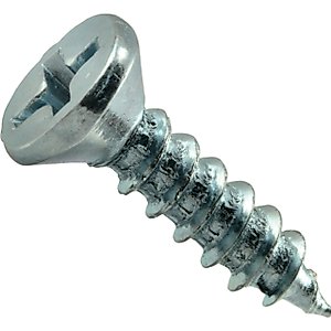 Hard-to-Find Fastener 014973292263 Phillips Flat Wood Screws, 7 x 5/8, Piece-100