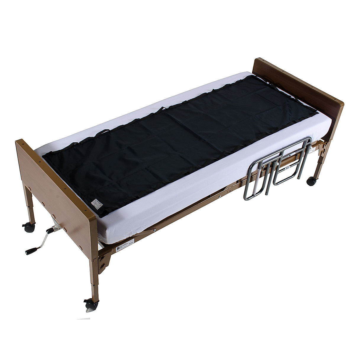 Patient Aid 78" x 28" Reusable Slide Sheet with Ergonomic Handles for Positioning, Turning, and Moving Patients Up to 500 lbs, Strong and Comfy Nylon Fabric Patient Transfer Sheet (Pack of 1)