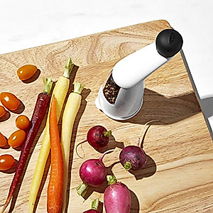 OXO Good Grips Radial Grinder Pepper Mill, 0.385 lbs, White