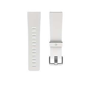 Fitbit Versa Family Accessory Band, Official Fitbit Product, Classic, White, Large