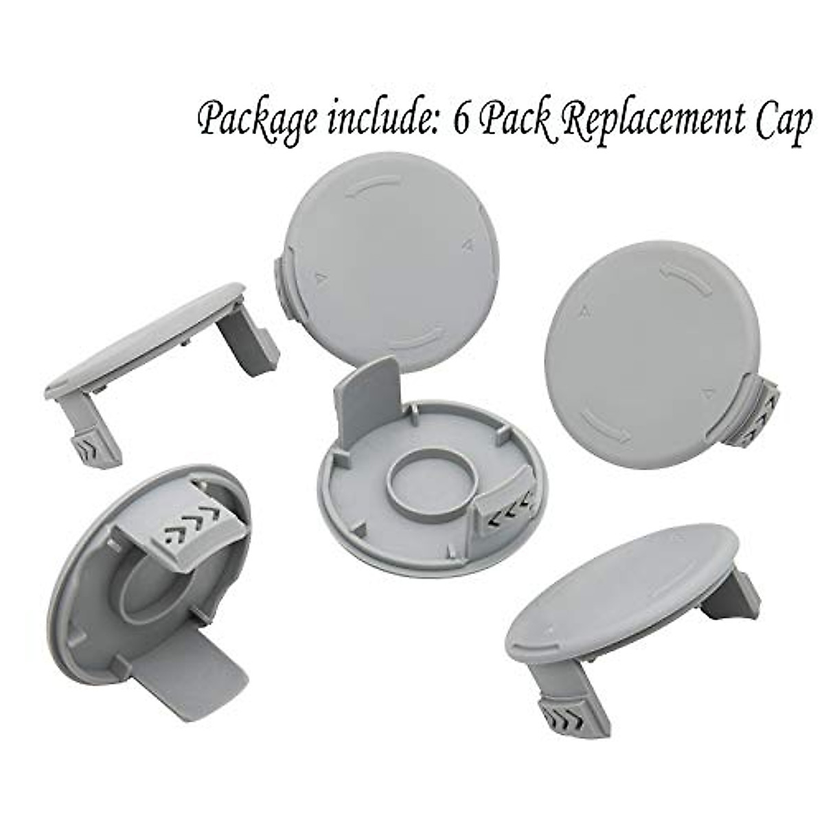 BOOTOP PIN AC14HCA Spool Cap, 522994001 One+ Replacement Spool Cap Compatible with Ryobi 18V, 24V, 40V Cordless Trimmers, Spool Cover 993373001 for P2000 P2005 P2006 RY24021 Weed Eater Parts