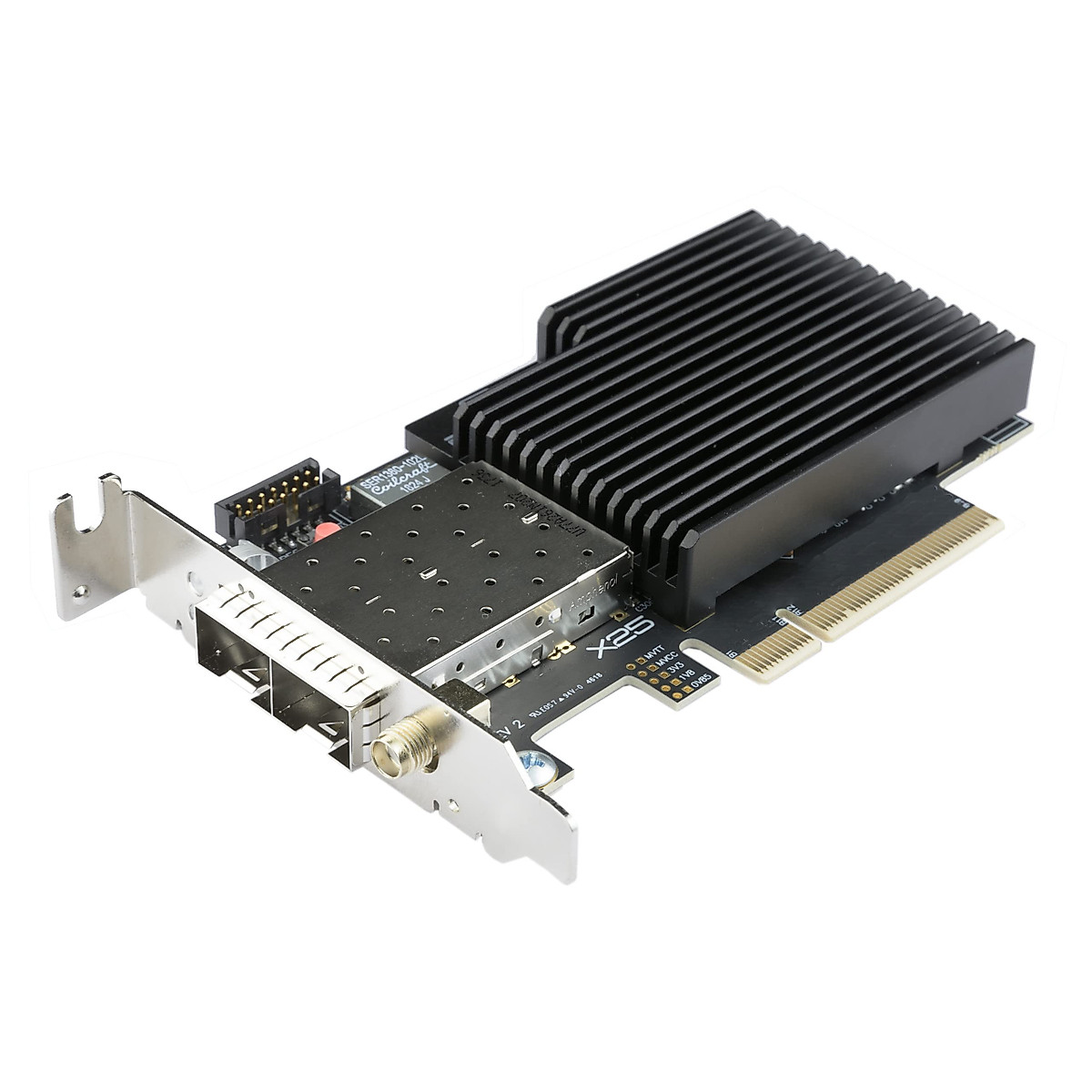 Cisco Nexus™ Ultra-Low Latency 568 ns, K3P-S FPGA SmartNIC with 4G DDR, 10/25GbE, 2X SFP28, Built-in timestamping with 4ns Resolution, PTP (Precision Time Protocol), 1-Year Warranty (NXN-K3P-2X-4GB)