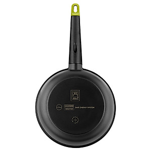 BRA Foodie NonStick 7.9" Frying Pan Skillet with 3-layer Non-stick Coating Induction Bottom & Cast AluminiuM (7.9" (20 cm))