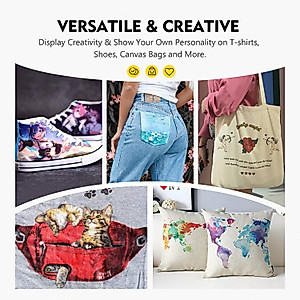 Magicfly Permanent Soft Fabric Paint Set, Set of 14(60ml Each) Textile Paints with 3 Brushes, No Heating Needed & Washable Fabric Paint for Clothes, Canvas, T-Shirts, Jeans, Bags, All DIY Projects