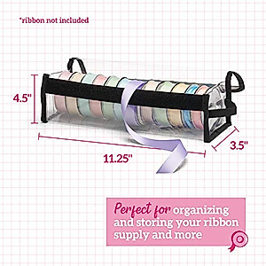 Totally-Tiffany BSFP-SNG05 EZ20 Buddy Bag EDNA-Rib, Transparent