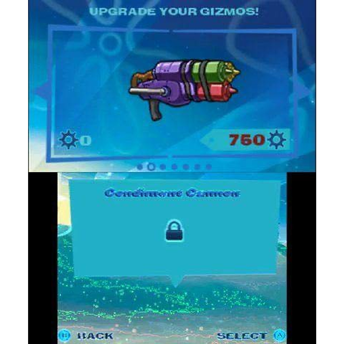 Spongebob Squarepants Plankton's Robotic Revenge for 3DS Nintendo