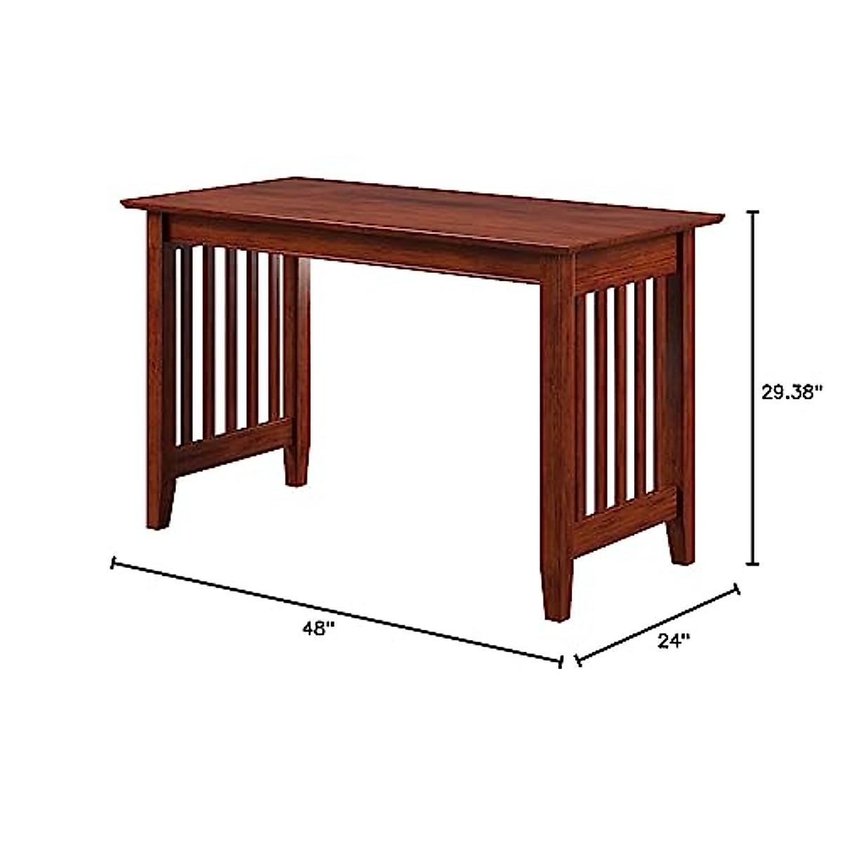 AFI Mission Writing Desk, Walnut