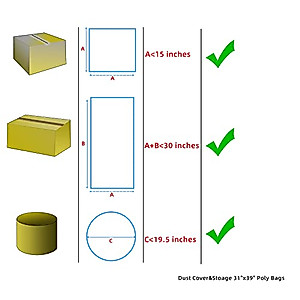 Overmonup 31x39 inches clear plastic storage bags perfect for dustproof, Moistureproof, blanket, quilt, pillow, chair, large plush toys and more （set of 10)