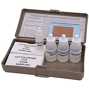 Phenolphthalein Presumptive Blood Test Kit