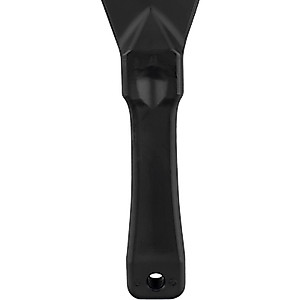 SPARTA Polypropylene Scraper Tool Food Safe Scraper for Removing Caked-On Residue in Commercial Kitchens, Plastic, 7.82 x 3 Inches, Black