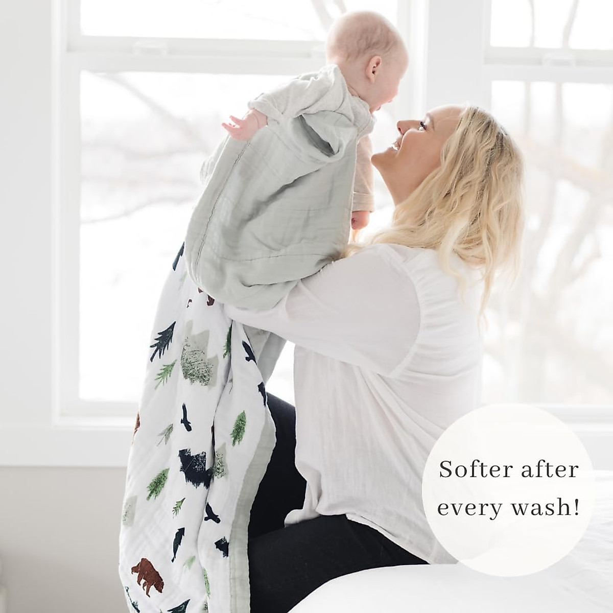 SARANONI Yosemite 4-Layer Muslin Quilt