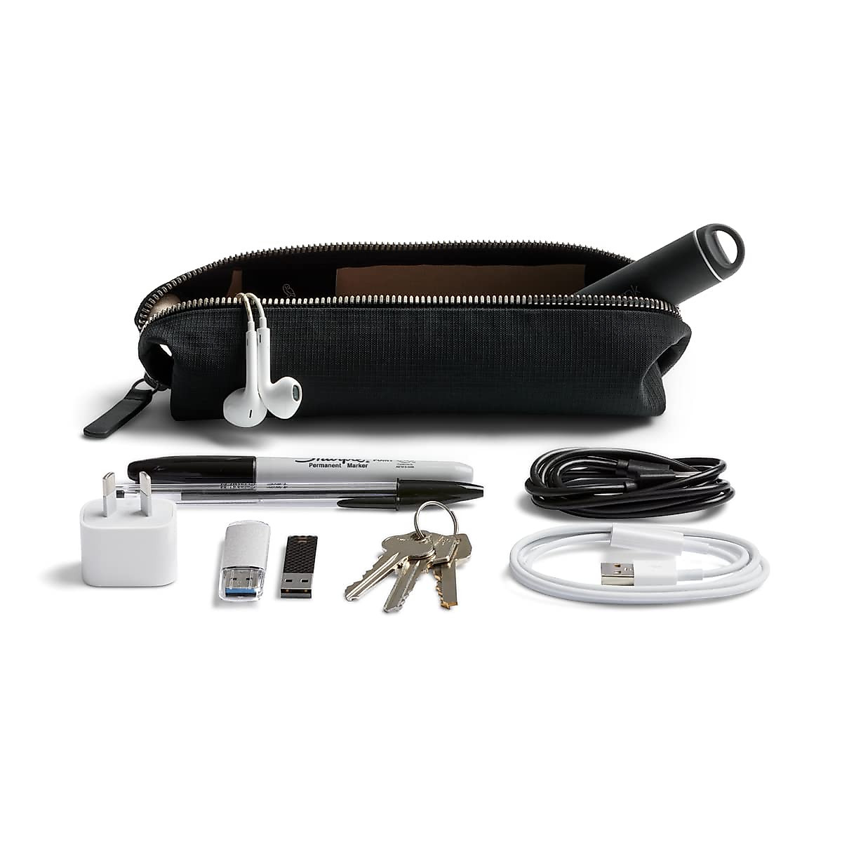 Bellroy Pencil Case, Work Accessories (pens, Cables, Stationery and Personal Items) - Midnight