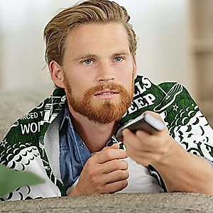 Golf Gifts for Men, Gifts for Golfers, Golf Gifts for Men Unique, Golfing Gifts for Him, Birthday Father Thanksgiving Day Gifts for Golfers, Golf Gift for Sport Lover, Best Golf Blanket Gift 50"x60"