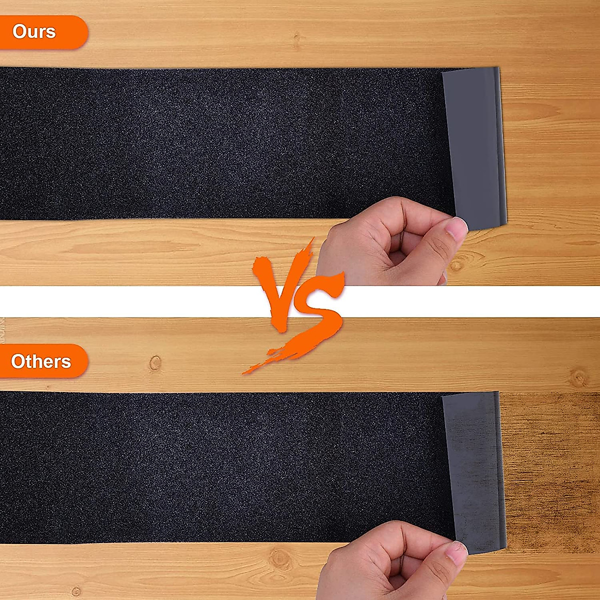 Anti Slip Traction Tape Outdoor 2 in x 60 Foot, Non Slip Safety Tape for Steps, Grip Tape for Stairs, Tread Tape Use on Walkways, Stairs, Ramps and Decks