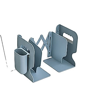 SZYAWsd File Sorters Large Adjust Bookshelf Office Table Storage Rack ABS Desktop Bookends Students Bookcase Organizer Stand Stationery Supplies