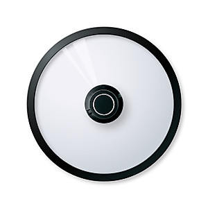 Frieling Black Cube Quick Release Cookware Tempered Glass Lid - 11-Inch Diameter - Pot Lid - Skillet Lid - Pan Lid