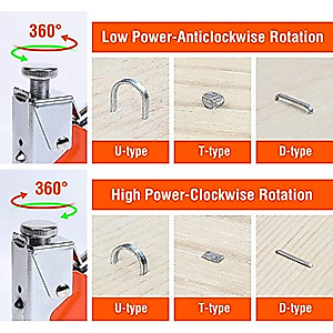 ValueMax Staple Gun, Heavy Duty 3-in-1 Manual Nail Gun with 3000 Staples, Upholstery Stapler for Wood, Furniture, Carpet, Carpentry, DIY, Wire, Decoration, Craft, Fixing Material, Decoration