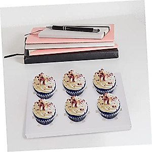 SOLUSTRE Cup Cake Paper Cup 2pcs Packaging Boxes Cupcake Box Mini Muffins Clear Container Mini Paper Cups Cheesecake Holder Containers Clear Cupcake Holder Tart Boxes Cupcake Boxes Fine