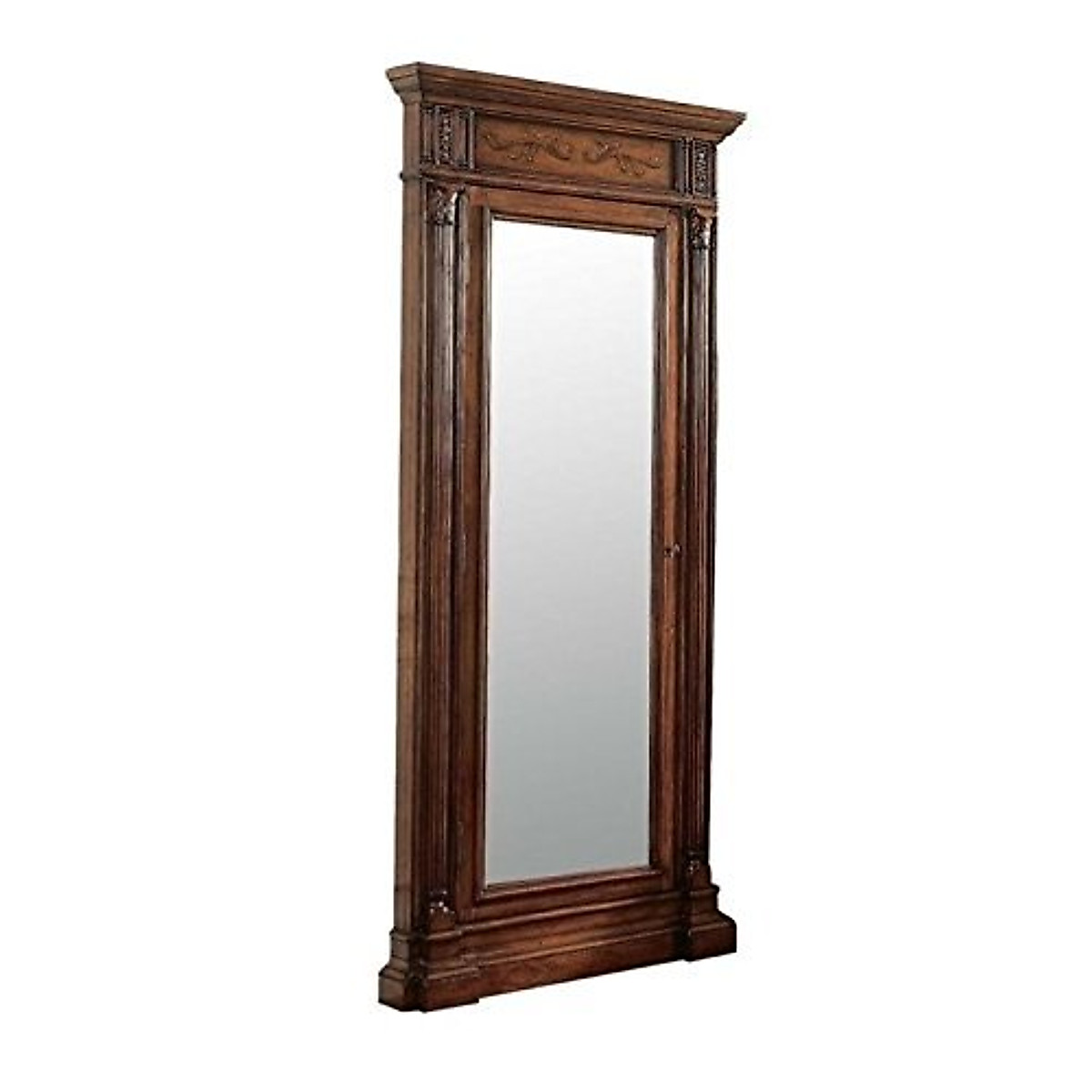 Hooker Furniture Seven Seas Jewelry Armoire with Mirror in Cherry