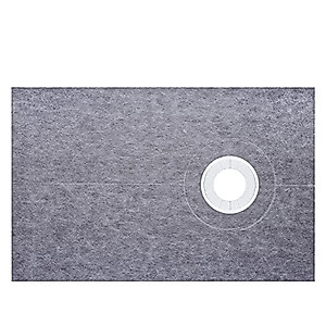 VEVOR Shower Curb Kit, 38"x60" Watertight Shower Curb Overlay with 4" ABS Offset Bonding Flange, 4" Stainless Steel Grate, 2 Cuttable Shower Curb and Trowel, Shower Pan Slope Sticks Fit for Bathroom