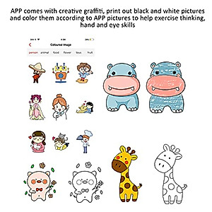 QSYY Children's High-Definition Printable Digital Camera, 20 Million Pixels, 2.4-Inch Display, with 32G Memory Card Printing Paper, Gifts for Boys and Girls,Pink