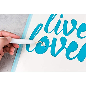 Transfer Tape for Vinyl - 12" X 10 Feet Roll w/Grid- Good Alignment for Cameo Silhouette Cricut Self Adhesive Vinyl for Decals, Walls, Signs, Windows and Smooth Surfaces