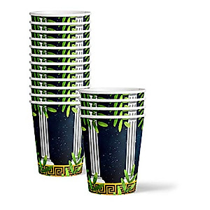 Greek Mythology Birthday Party Supplies Set Plates Napkins Cups Tableware Kit for 16
