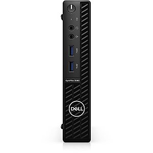 DELL 2022 Newest Optiplex 3080 Micro Form Factor Business Desktop, Intel Core i5-10500T, 32GB RAM, 1TB PCIe SSD, Wi-Fi 6, Bluetooth, Wired Mouse&Keyboard, Windows 11 Pro, Black