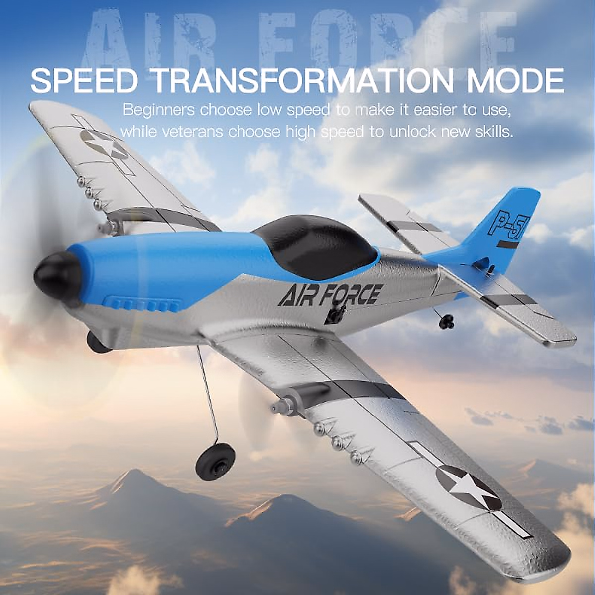 RC Airplane,3 Channel Remote Control Airplane RTF,Ease of Flight RC Plane with Gyro,Stable to Flight Remote Control Plane for Kids Boys Beginner Adults