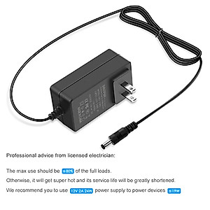 SHNITPWR 12V 2A 24W Power Supply Adapter 100V~240V AC to DC Converter 12V 2A 1.8A 1.5A 1.2A Universal Transformer W/ 10 Tips 5.5x2.1 5.5x2.5 5.5x3.0 6.3x3.0 4.8x1.7 4.0x1.7 3.5x1.35