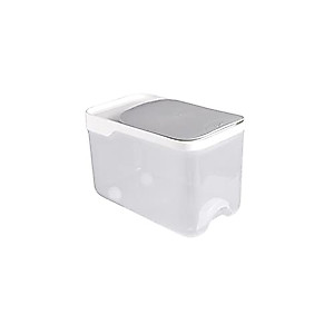 XBWEI 5Kg Rice Grain Storage Box Sealed Large Pet Food Storage Container Grain Storage Container Organizer (Color : D, Size : 29.3x17.9x17.8cm)