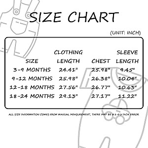 Tumaron Baby Girl Snowsuit Infant Winter Boy Clothes 6-9-12 Months Toddler Warm Jacket