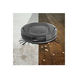 Shark ION Robot Vacuum RV871 with Wi-Fi and Voice Control, 0.6 qt, Black