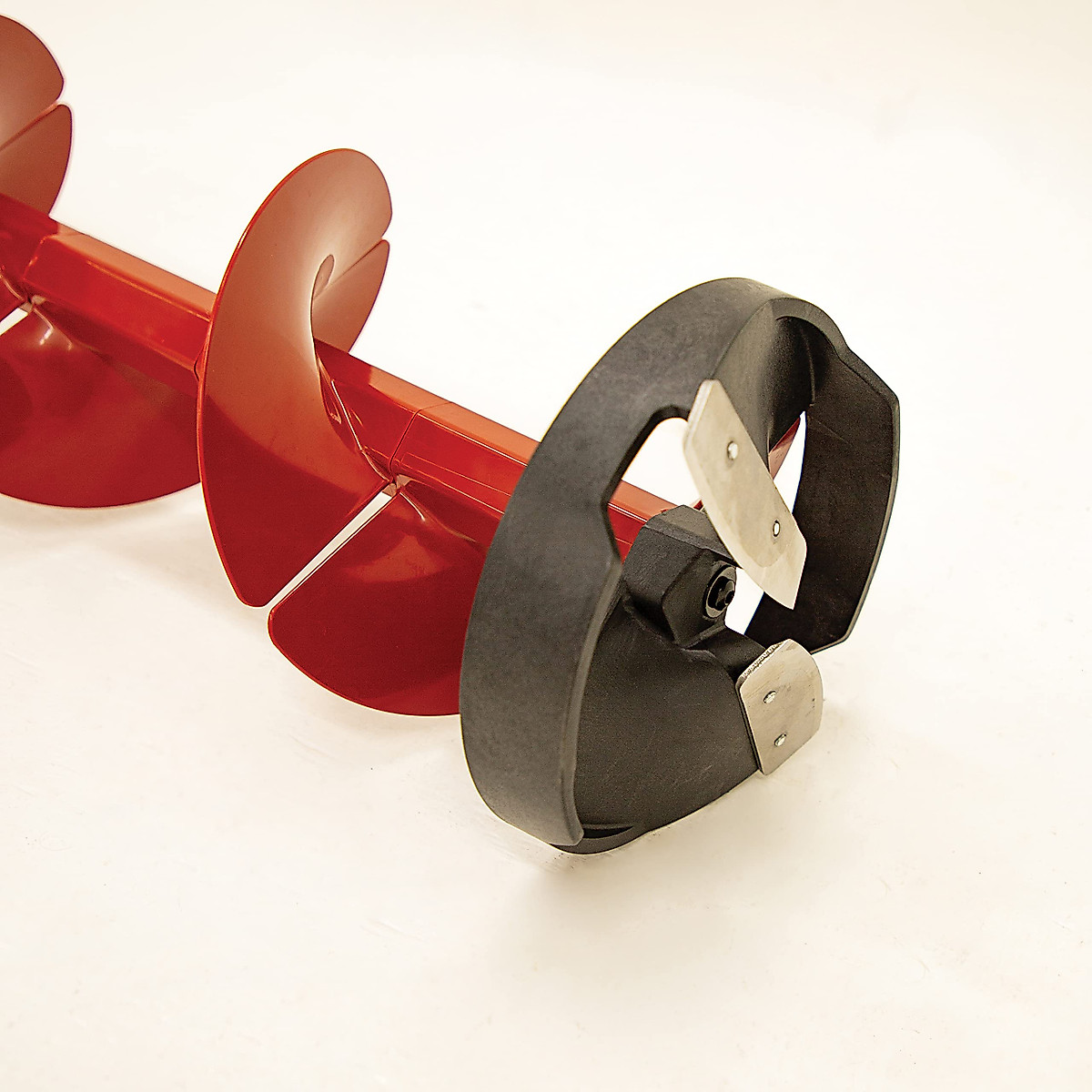 Eskimo 35400 Pistol Bit 6" Drill Adaptive Ice Auger Weighs Only 3.2 Pounds, Redrills Old Holes Easily Extremely Fast Cutting, Red