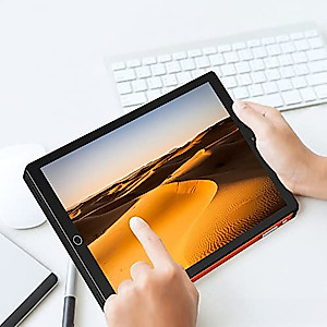 10.1 Inch Four Camera Hd Tablet 1gb+16gb WiFi Bluetooth Android Voice Call Game Learn Online Tablet Supports Sim Communication Function, Front and Rear Dual Cameras 1Pcs (Orange)