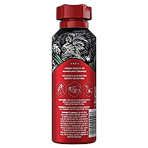 Old Spice Aluminum Free Body Spray for Men, Wolfthorn, 5.1 Oz