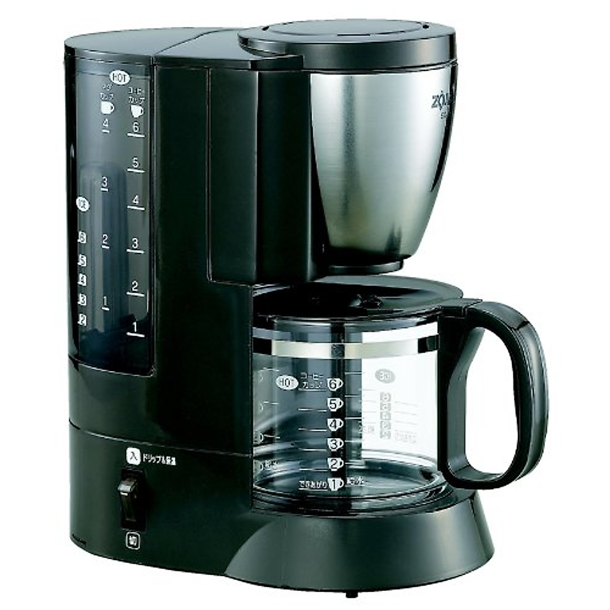 Zojirushi Coffee Cup Cup Coffee Maker Communication [About 1-6] Ec-aj60-xj Stainless Brown