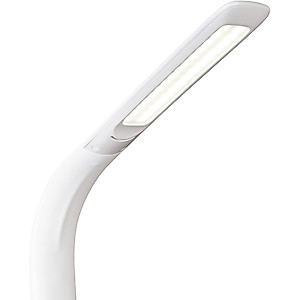 OttLite Purify LED Sanitizing Desk Lamp with Wireless Charging – Eliminates up to 99.9% of Bacteria, Touch Activated, Flexible Neck, Modern Light for Reading, Crafting & Office Desktop