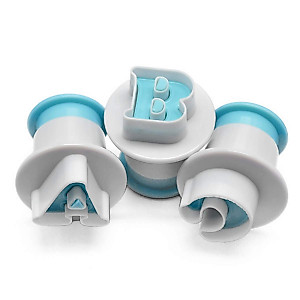 0-9 Numbers Cake Mold, Fondant Cookies Plunger Cutter Mold, DIY Chocolate Sugarcraft Stamp Impress, Numbers Cookie Cutters, Cookie Mold, Cookie stamp, Number Fondant Mold DIY Biscuit Cake Molds