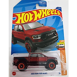 Hot Wheels 2022 - 2020 RAM 1500 Rebel - RED - HW Hot Trucks 1/10