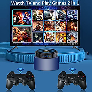 Xilibod Android 11 TV Box 2GB RAM 16GB ROM S905W2 Quad Core CPU G31 MP2 GPU H.265 Decoding 2.4G/5G WiFi Support BT 100M DLAN Smart TV Box - Model No.: HK1RBOX-W2 2GB 16GB