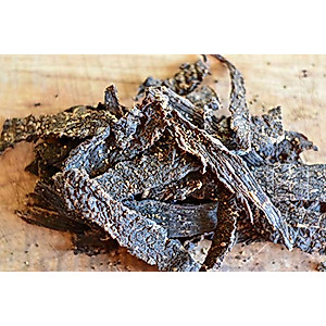 No Man’s Land BLACK PEPPER Beef Jerky High Protein Low Calorie Low Carb Beef Snack 16oz Bag