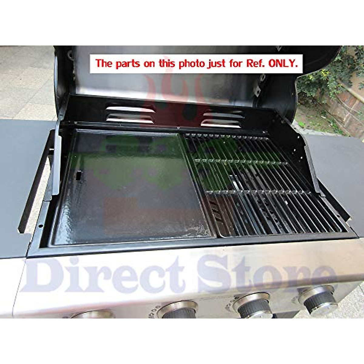 Direct Store Parts DC121 Polished Porcelain Coated Cast Iron Cooking Grid Replacement for Charbroil, Master Chef Gas Grill