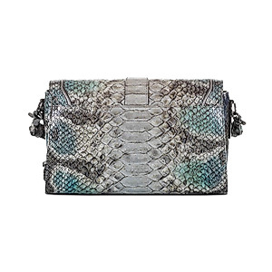 BRAHMIN Lana Folkand Leather Shoulder Bag