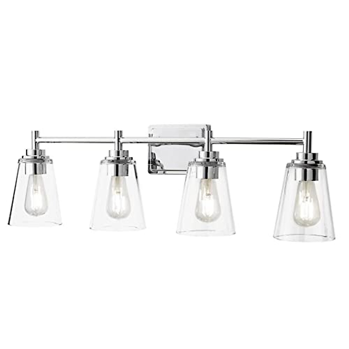 Hampton Bay Lighting Wakefield 31 in. 4-Light Chrome Bath Bar Vanity Light