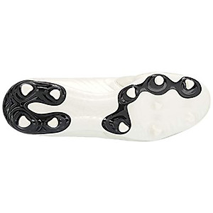 adidas Men's Copa 19.3 Firm Ground, Off White/Solar red/Black, 7 M US